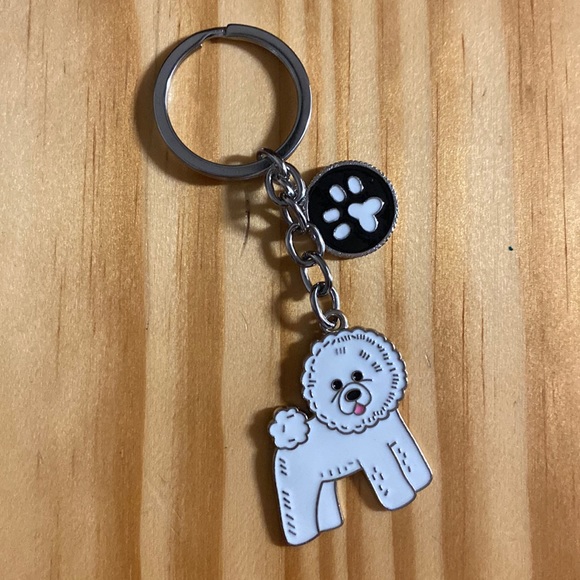 Accessories | Bichon Frise Keychain | Poshmark